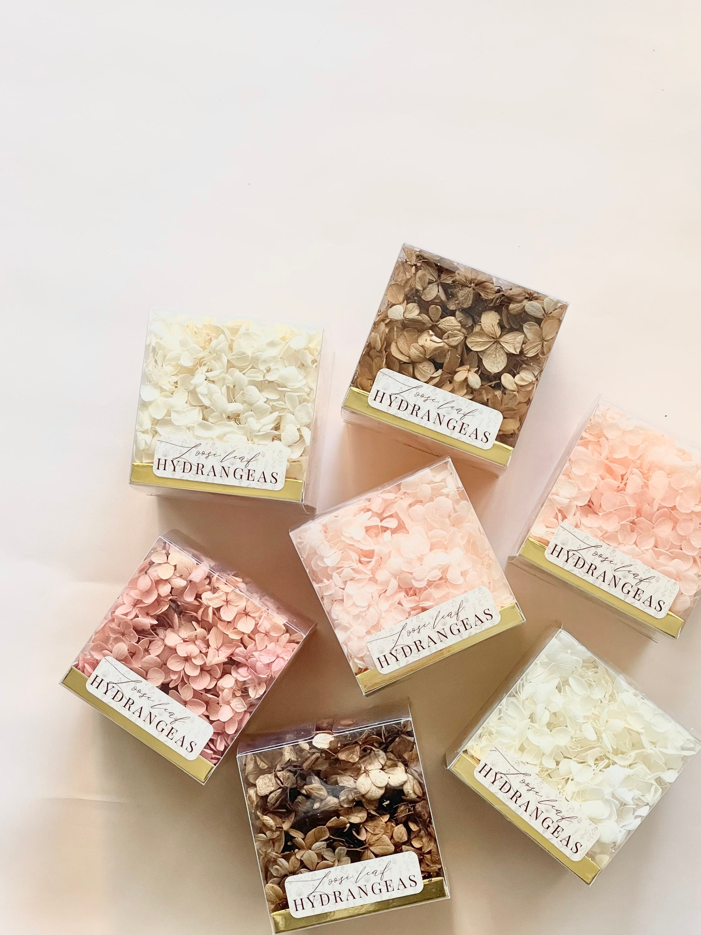 High Quality Box of Loose Leaf Preserved Hydrangeas Dried - Etsy Australia