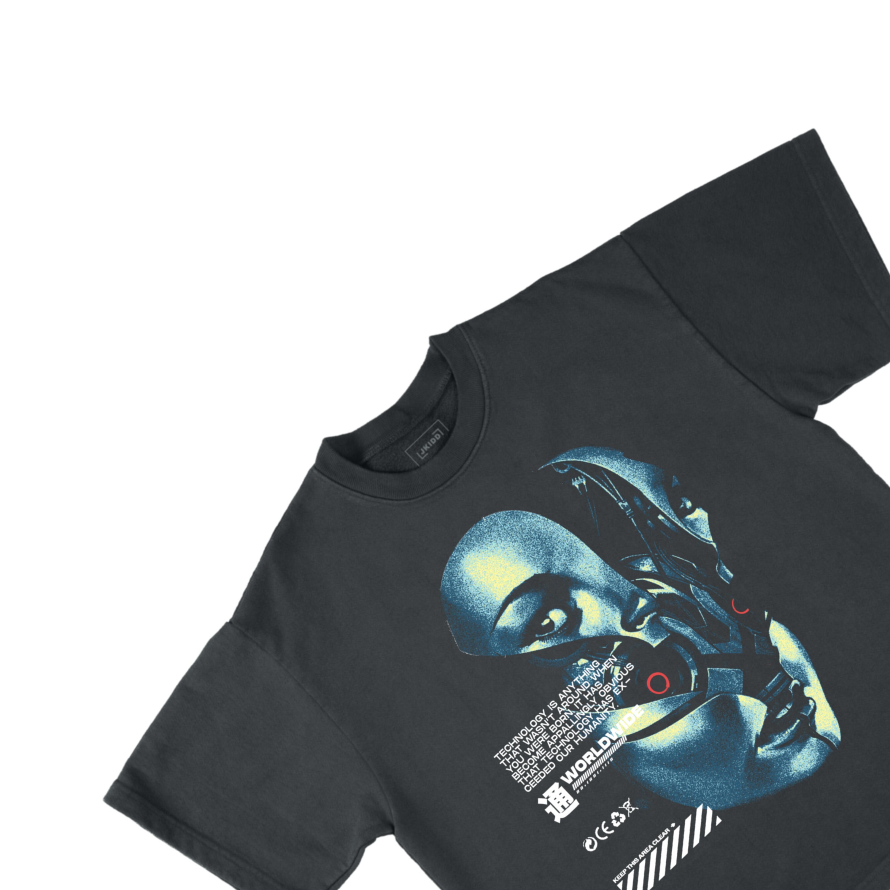 Technology Boxy Vintage Tee - 7.6oz Heavyweight T-shirt/260gsm - Etsy