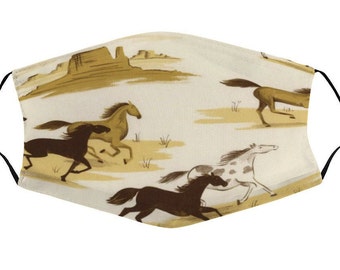 Wild West Face Mask | Etsy
