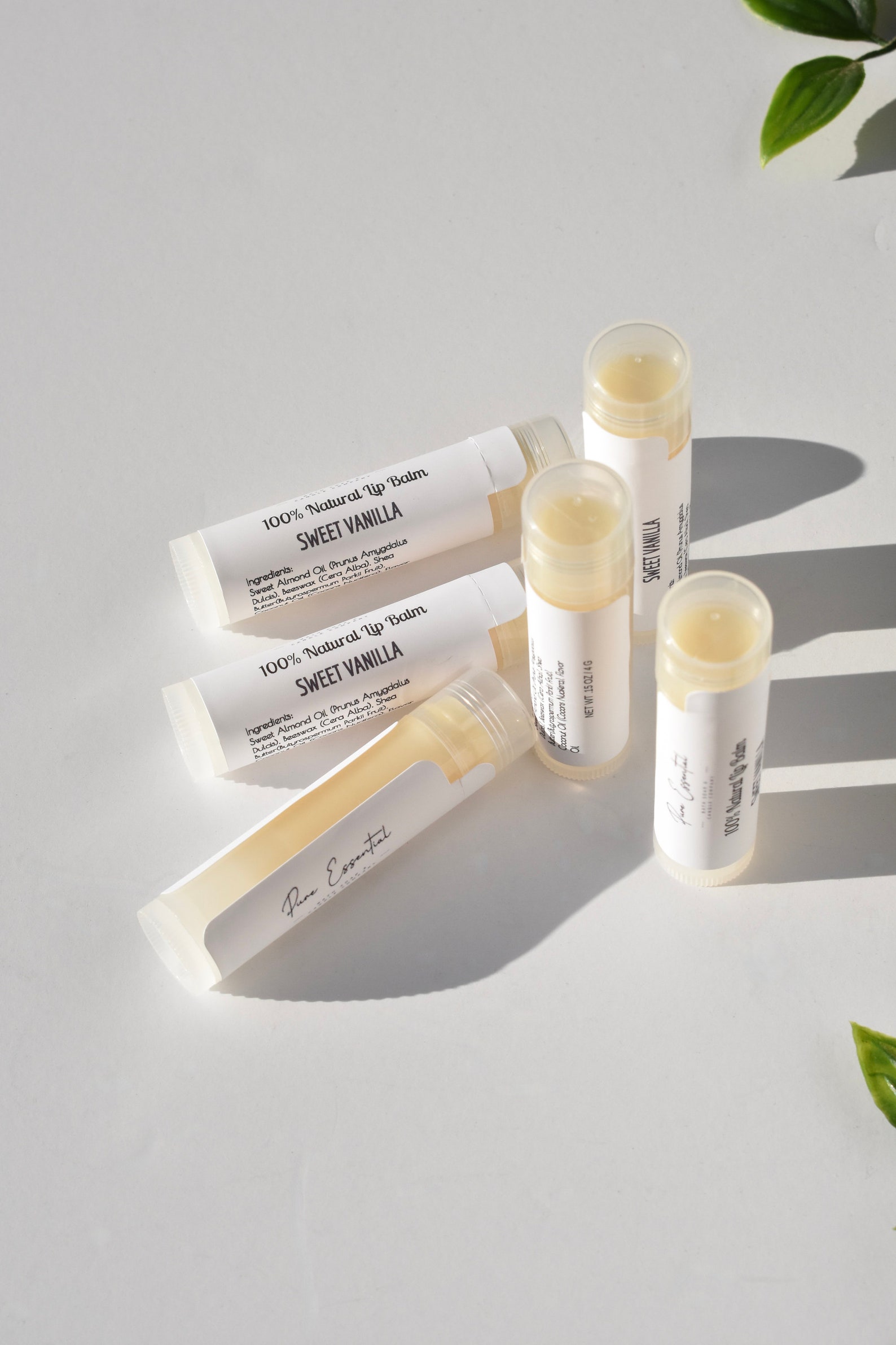 Lip Balm, 100% Natural Ingredients, Natural Lip Balm, Shea Butter Lip ...