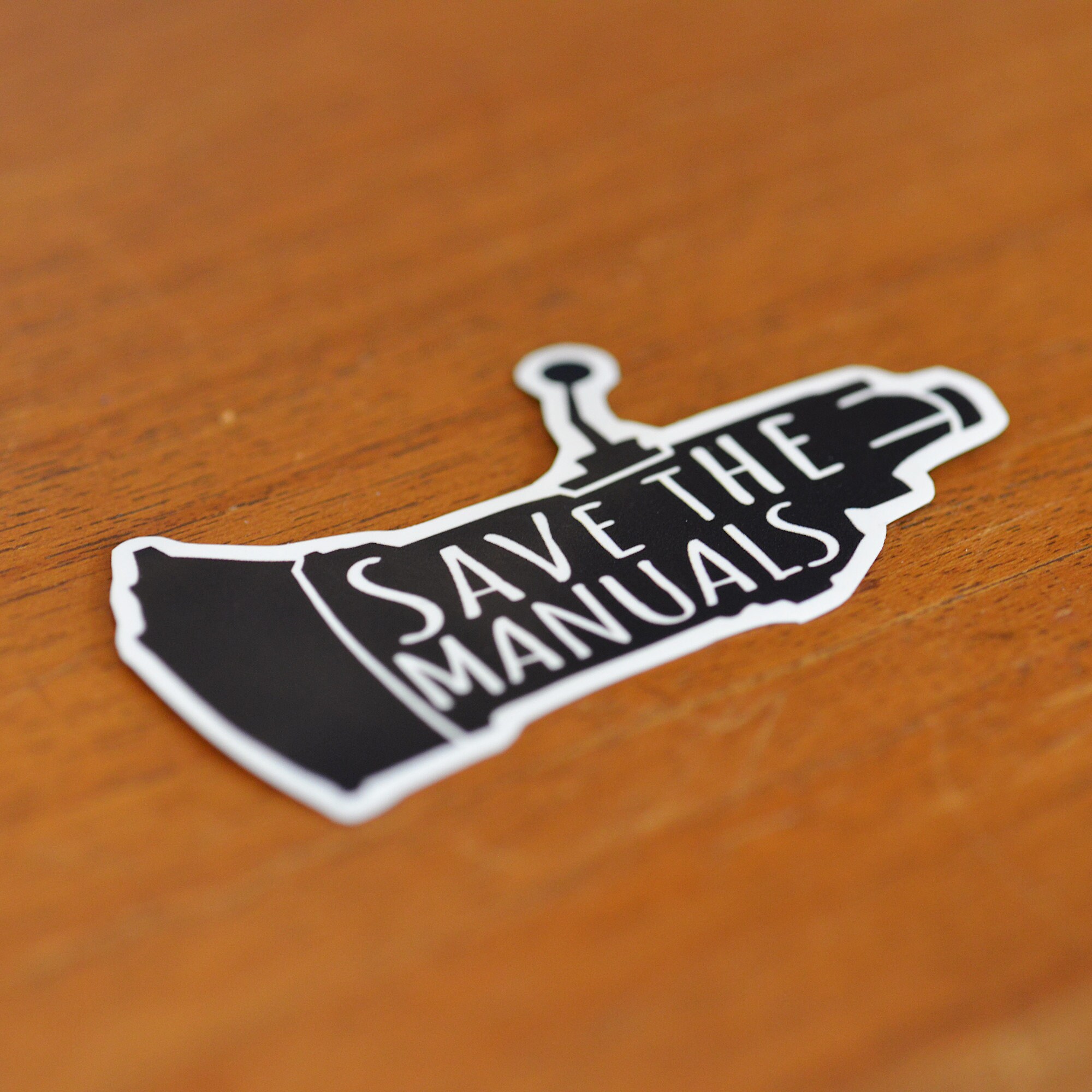 Save the Manuals Sticker Car Decal Water Bottle Stickers - Etsy
