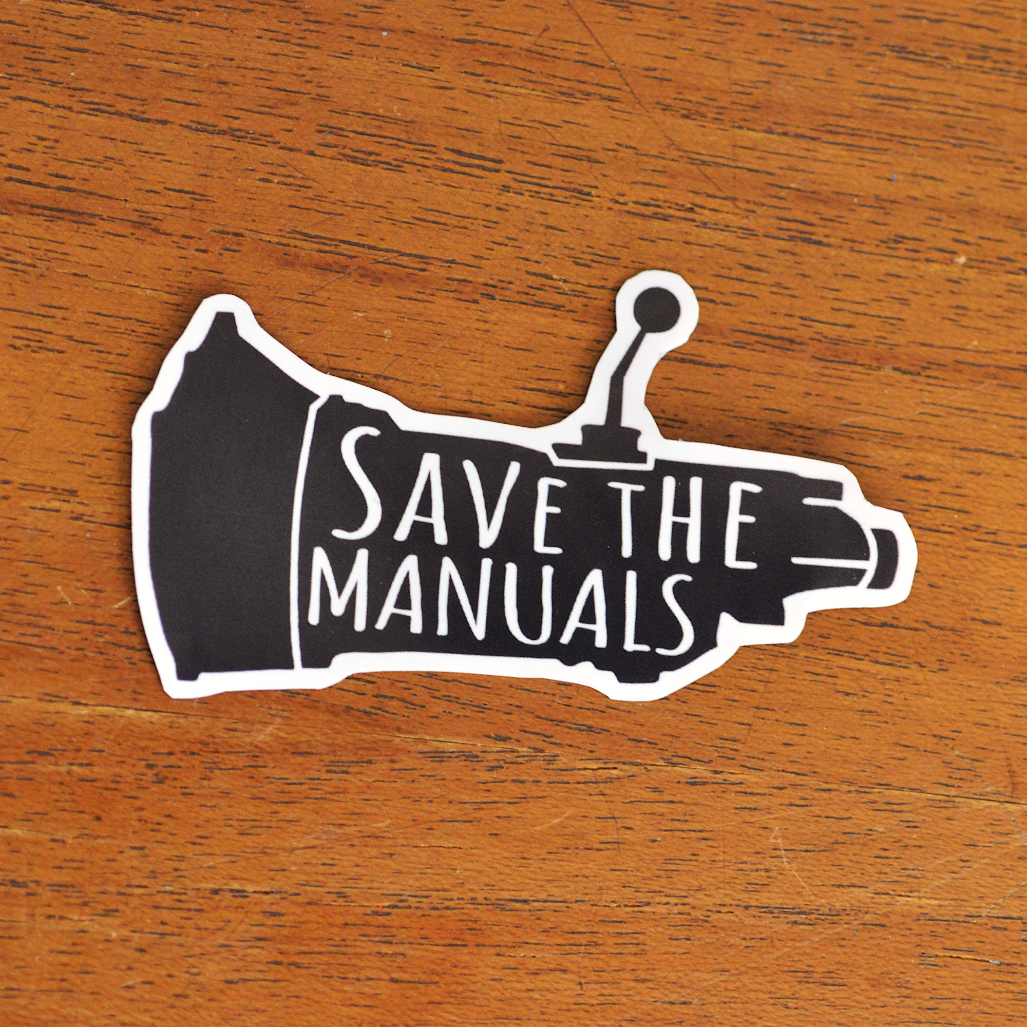 Save the Manuals Sticker Car Decal Water Bottle Stickers - Etsy