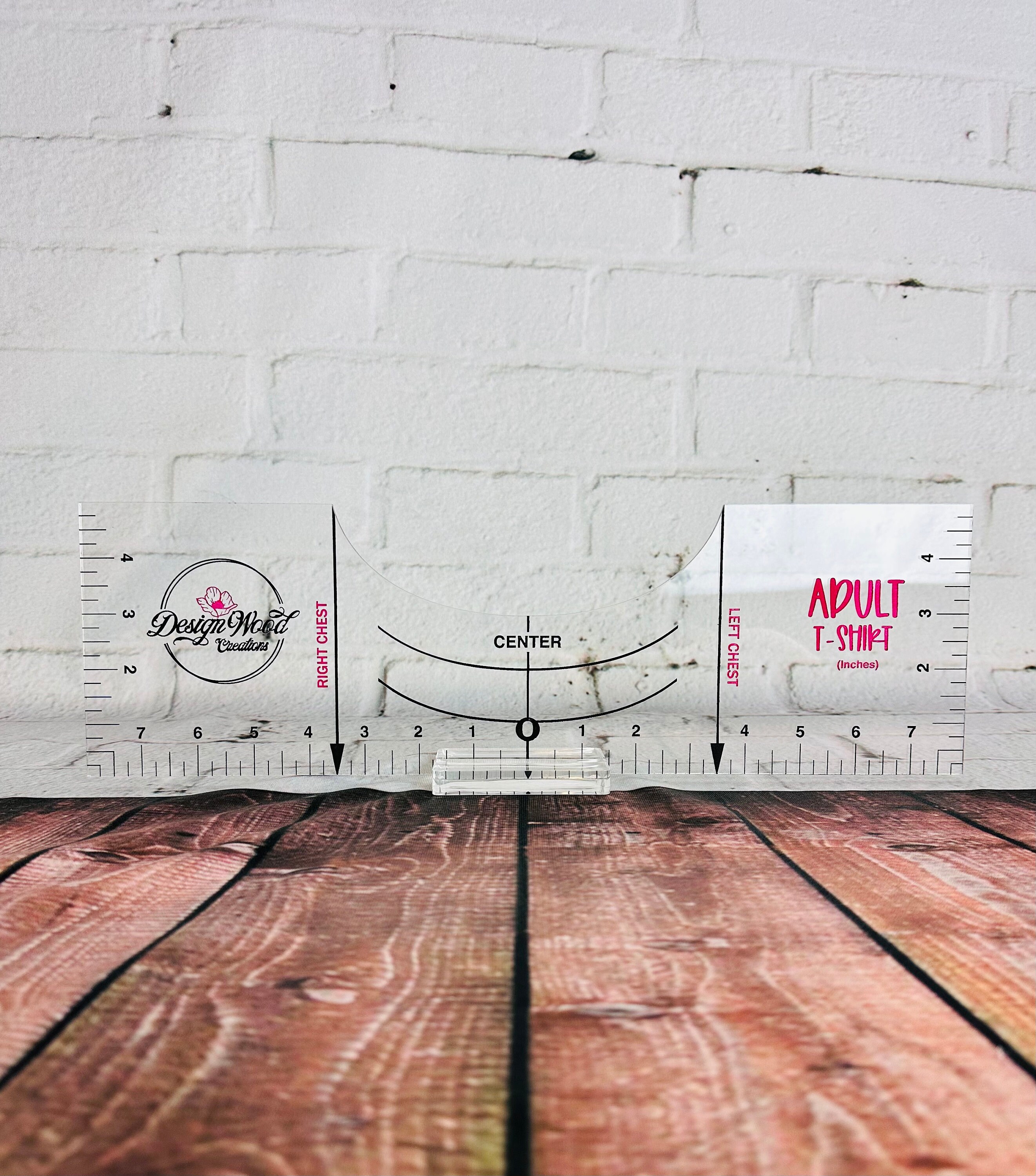 Acrylic T-shirt Ruler: Alignment & Design Placement Tool - Etsy