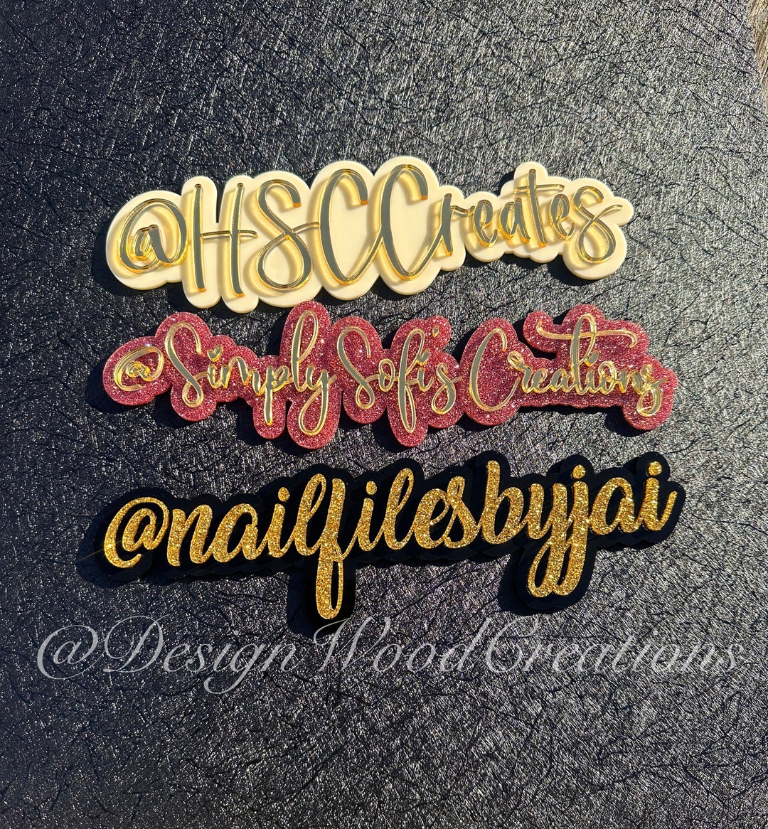 Acrylic Watermark, Business Tag, Business Picture Watermark, Acrylic ...