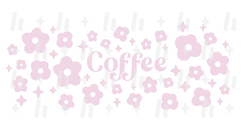 Coffee Flowers Cup SVG Cut Files | Svgs | Svg | Png | Dfx | Cutting ...