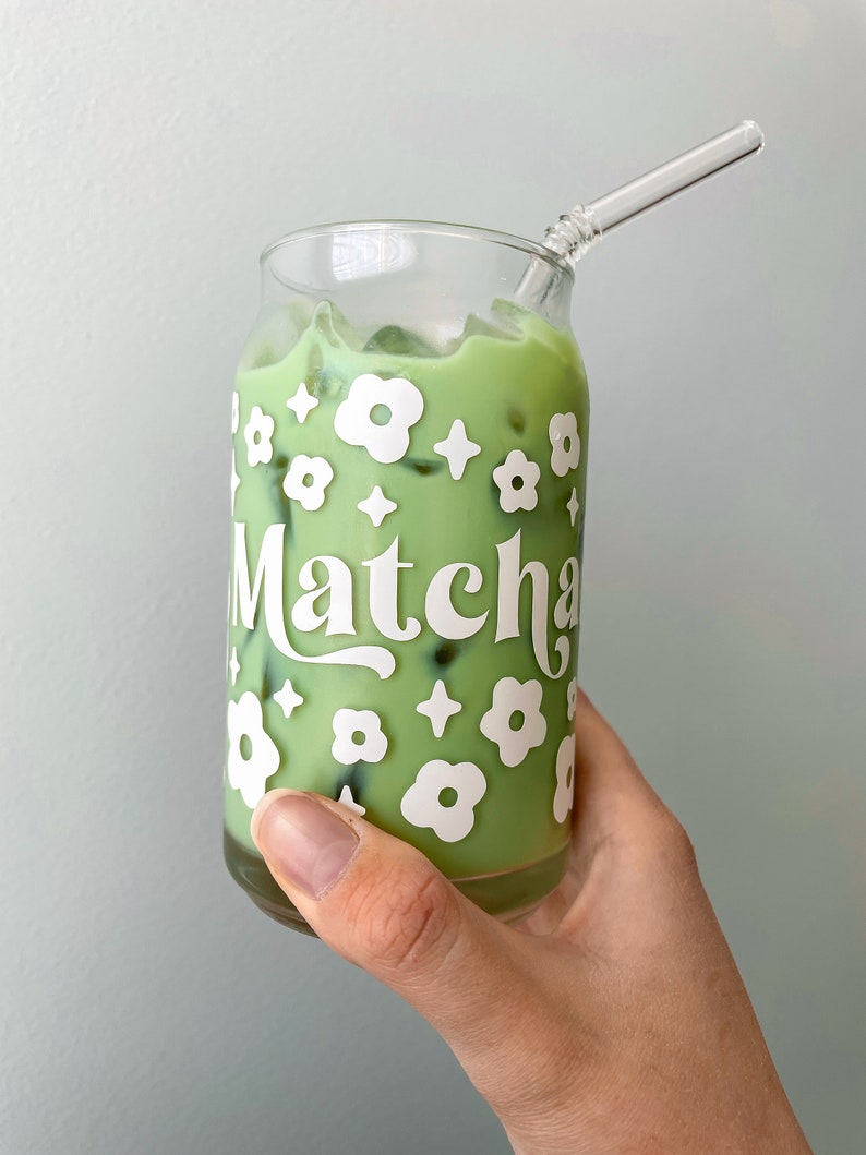 Matcha Flowers Cup SVG Cut Files | Svgs | Svg | Png | Dfx | Cutting ...