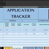 Medical School Application Tracker Excel Template Sheet Pack Best ...
