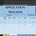 Medical School Application Tracker Excel Template Sheet Pack Best ...