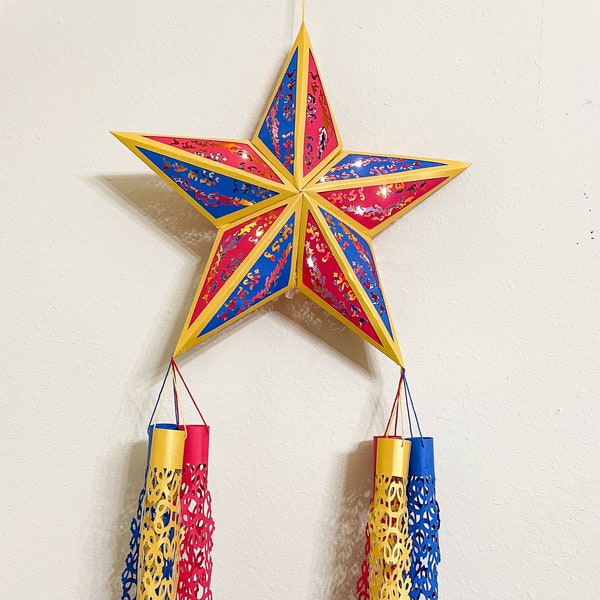 Paper Star Lantern - Etsy