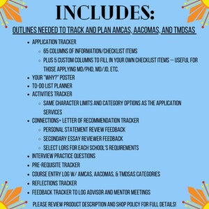 Medical School Application Tracker Excel Template Sheet Pack Best ...