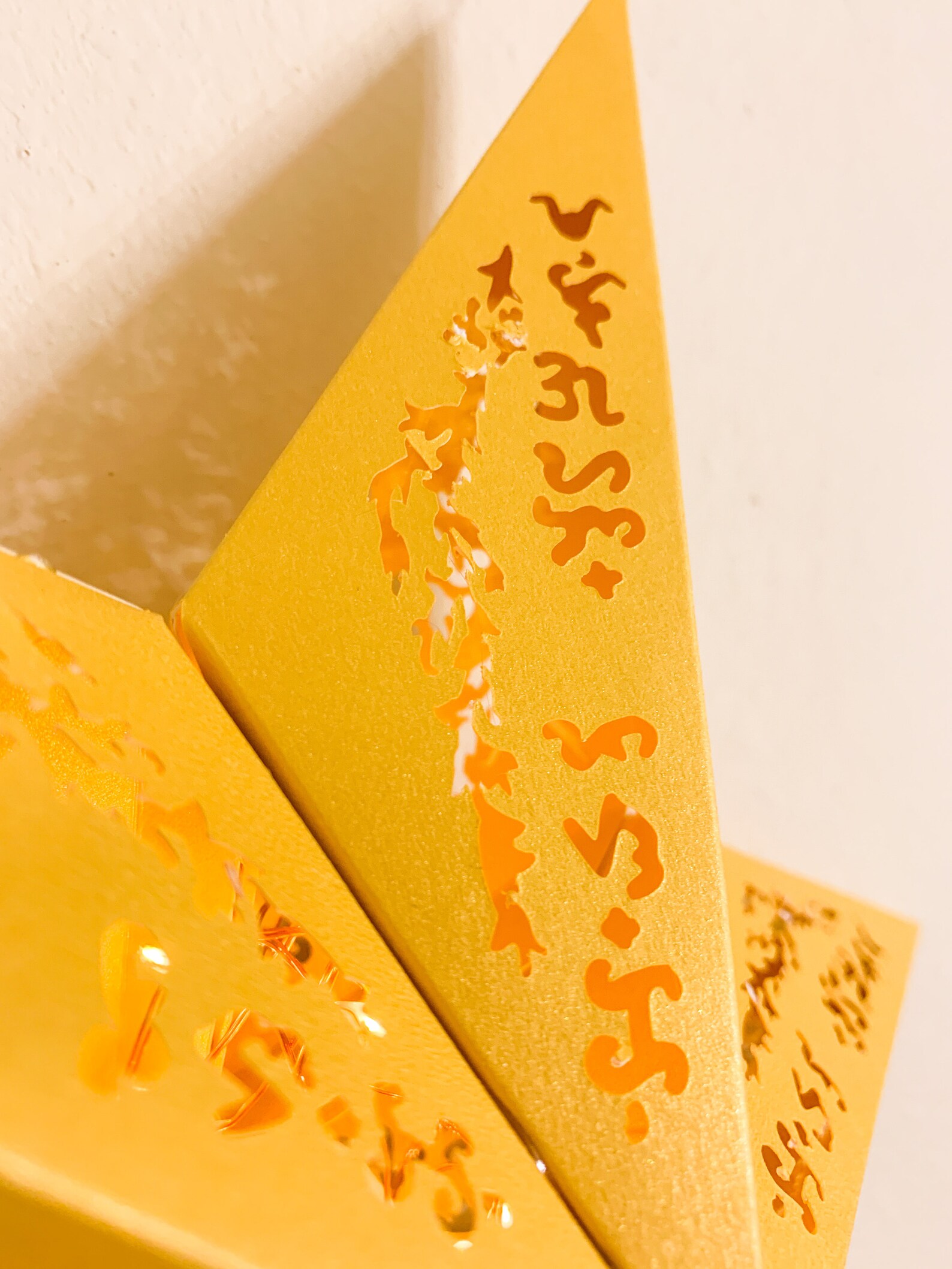 Lighted Filipino Christmas Parol Solid 2ftx1ft Gold/red, Intricate ...