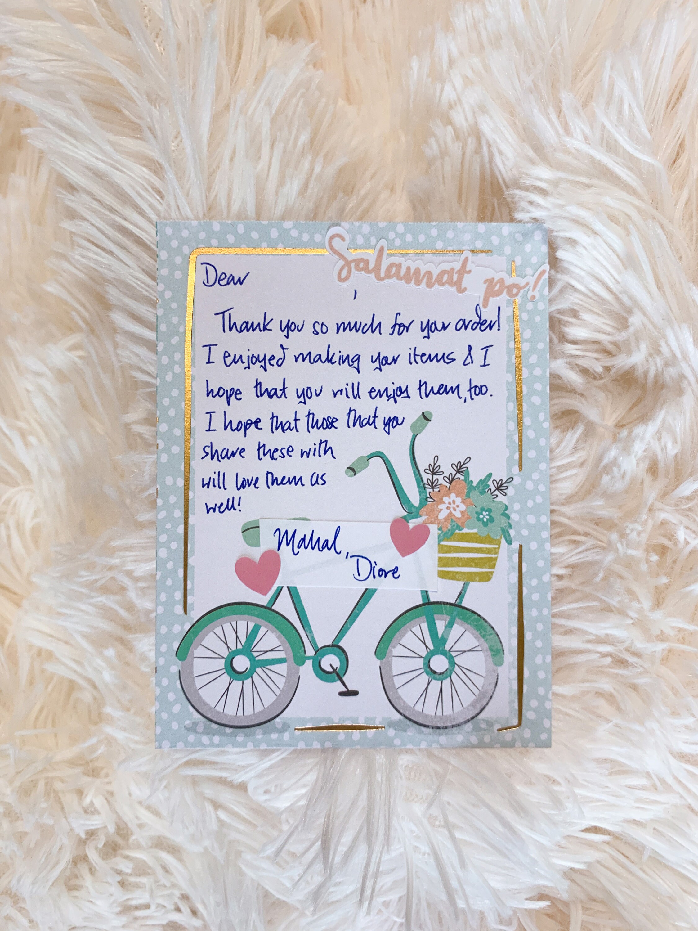 Filipino Thank-You Salamat po Stickers Filipino Stationery | Etsy