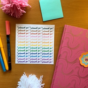 Filipino Thank-you Salamat Po! Stickers [filipino Stationery, Tagalog ...