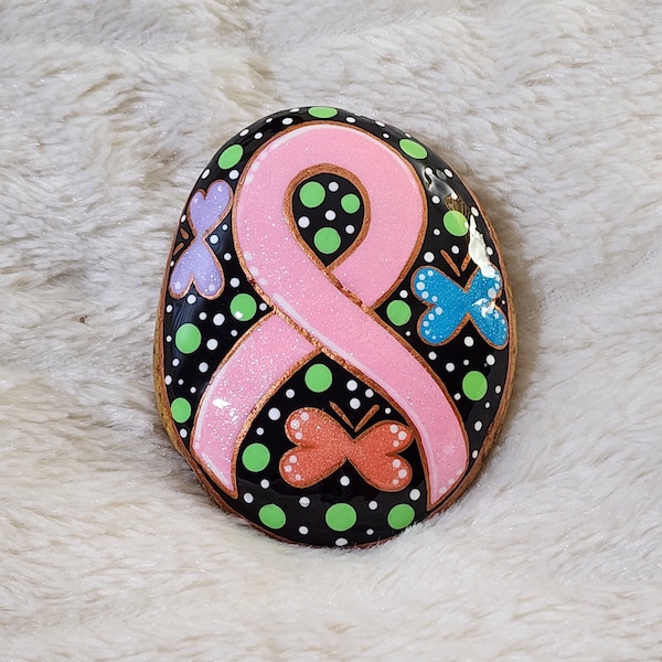 Cancer Rock Art - Etsy