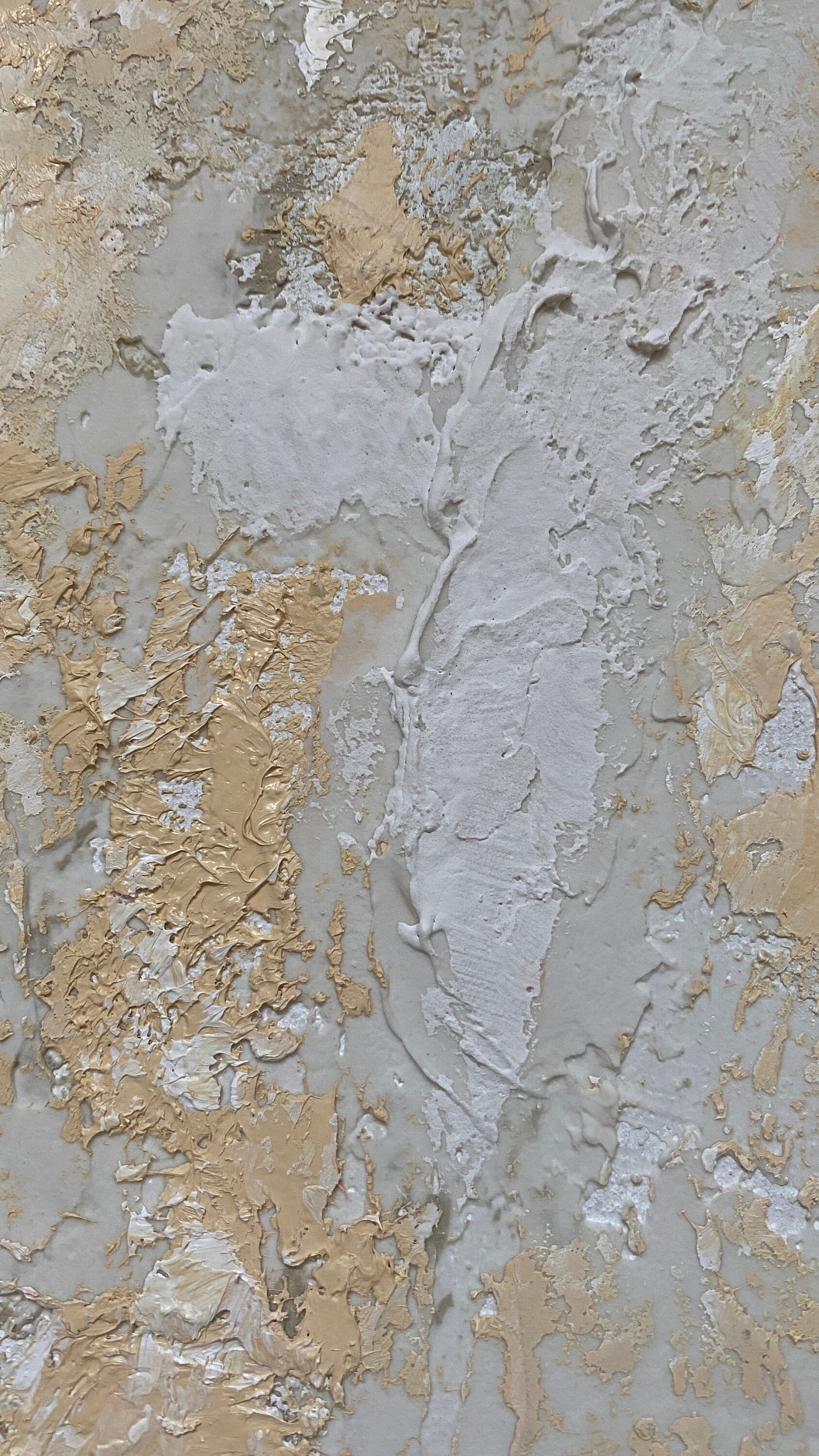 White Texture Abstract Painting, Wall Decor, Abstract Painting ...