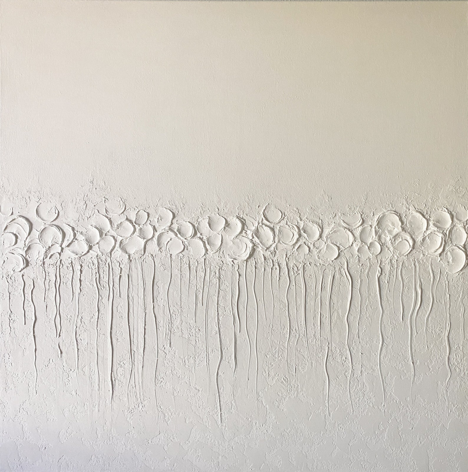 Texture White Wall Art Abstract Wall Art White Wall Decor | Etsy