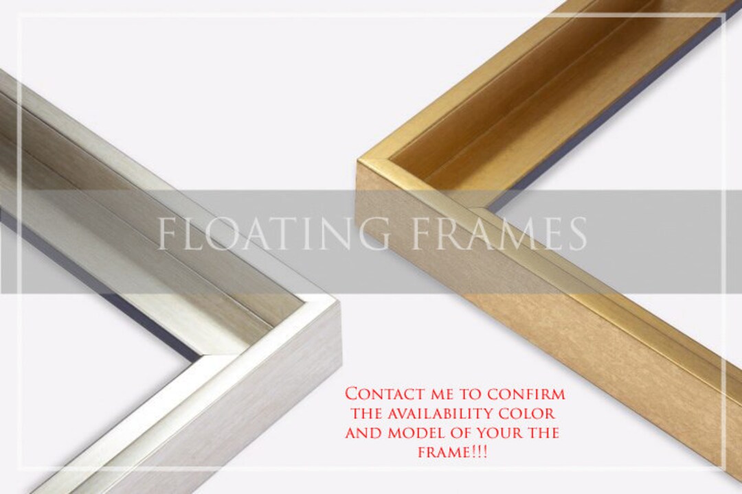 Frame for Painting | Add a Frame to Your Art Order | Wooden Floating ...