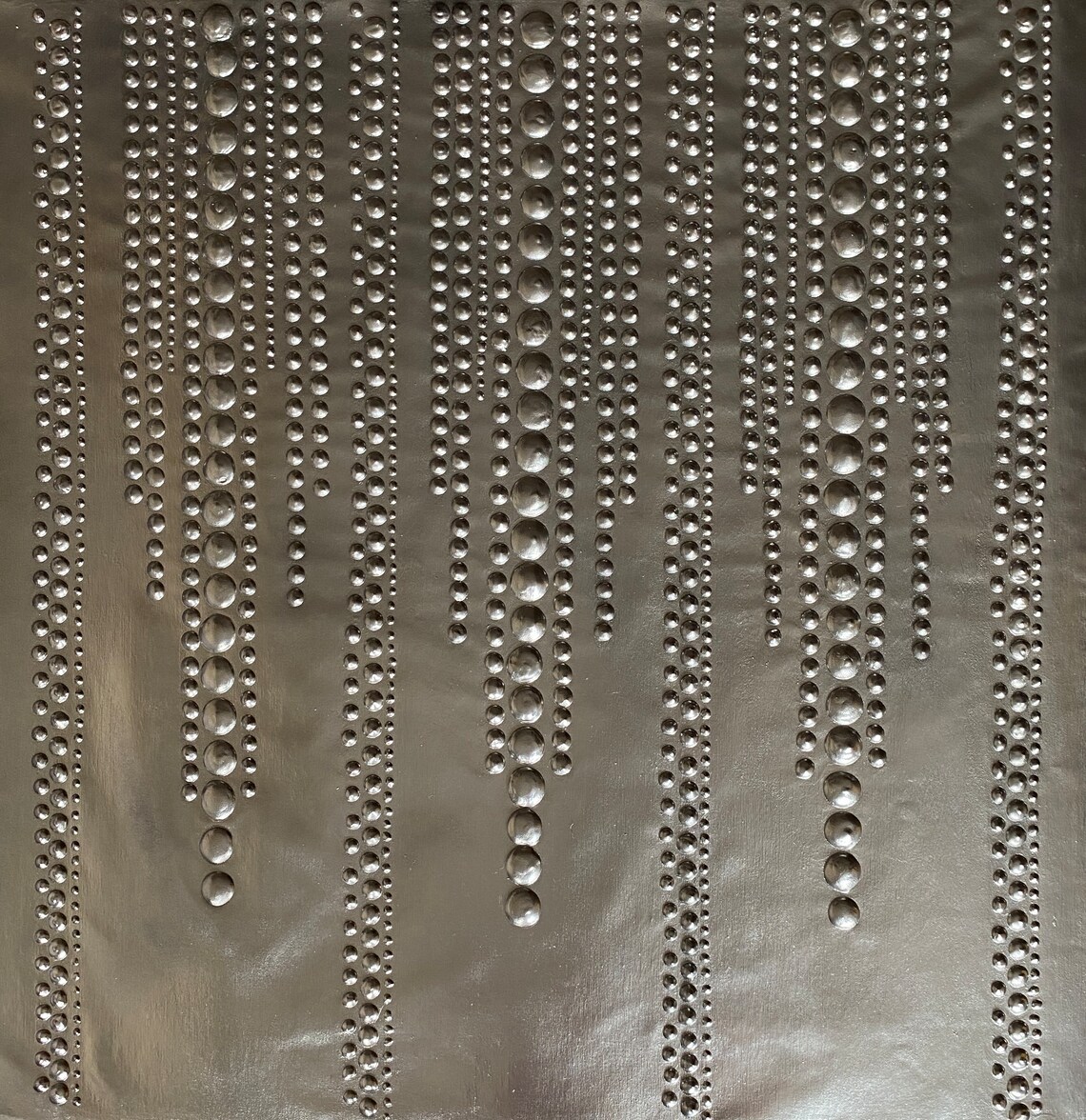 32x32 Black 3D Point Painting, Office Wall Decor, Rich Texture ...