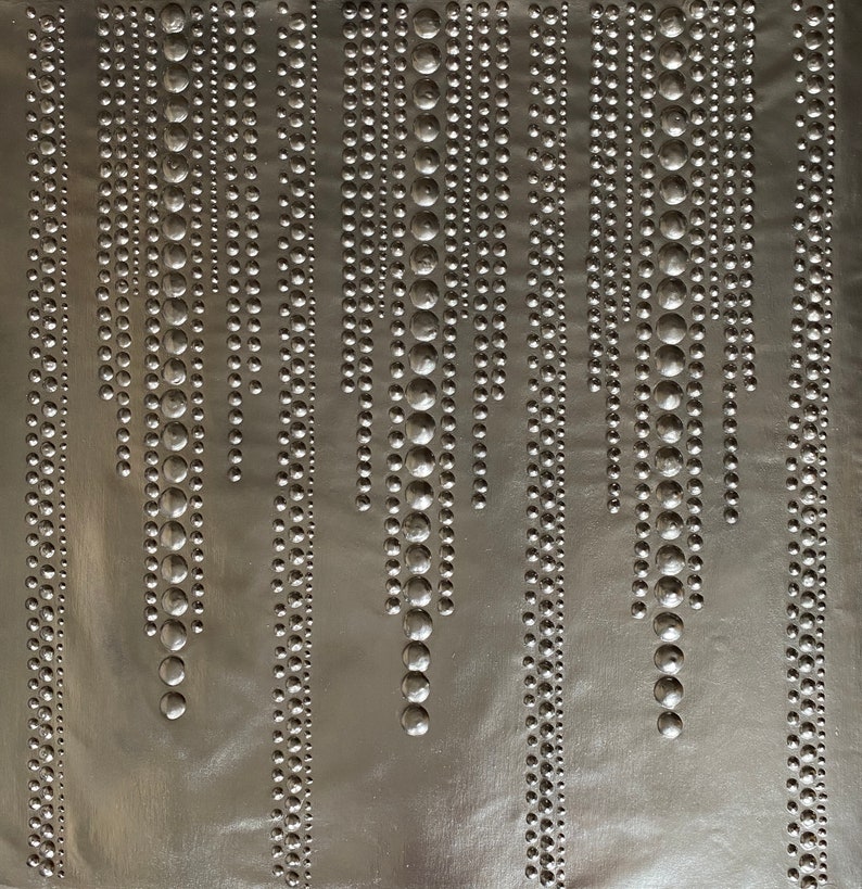 32x32 Black 3D Point Painting, Office Wall Decor, Rich Texture ...