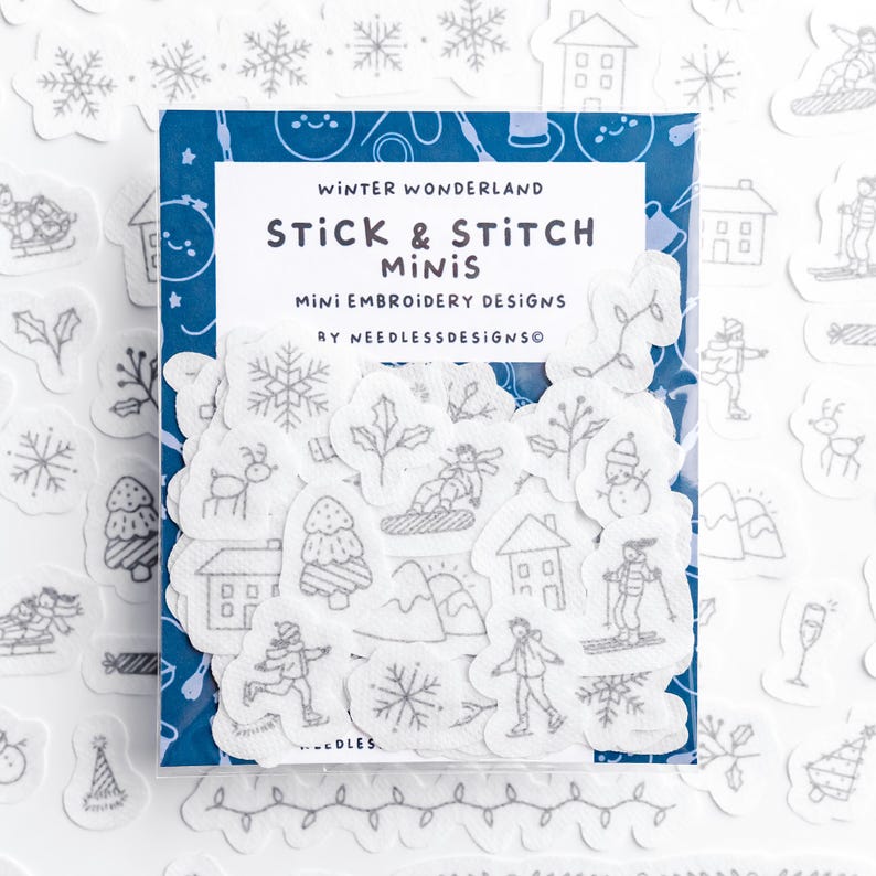 Winter Wonderland - Stick and Stitch Minis - Mini Hand Embroidery ...