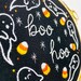 Halloween Series - Boo Hoo - Ghost Wreath - Embroidery Pattern - PDF ...