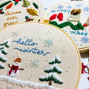 Winter Series SET - Winter Wreath - Cozy Vibes - Hello Winter - 3 ...
