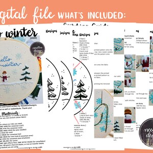 Winter Series SET - Winter Wreath - Cozy Vibes - Hello Winter - 3 ...