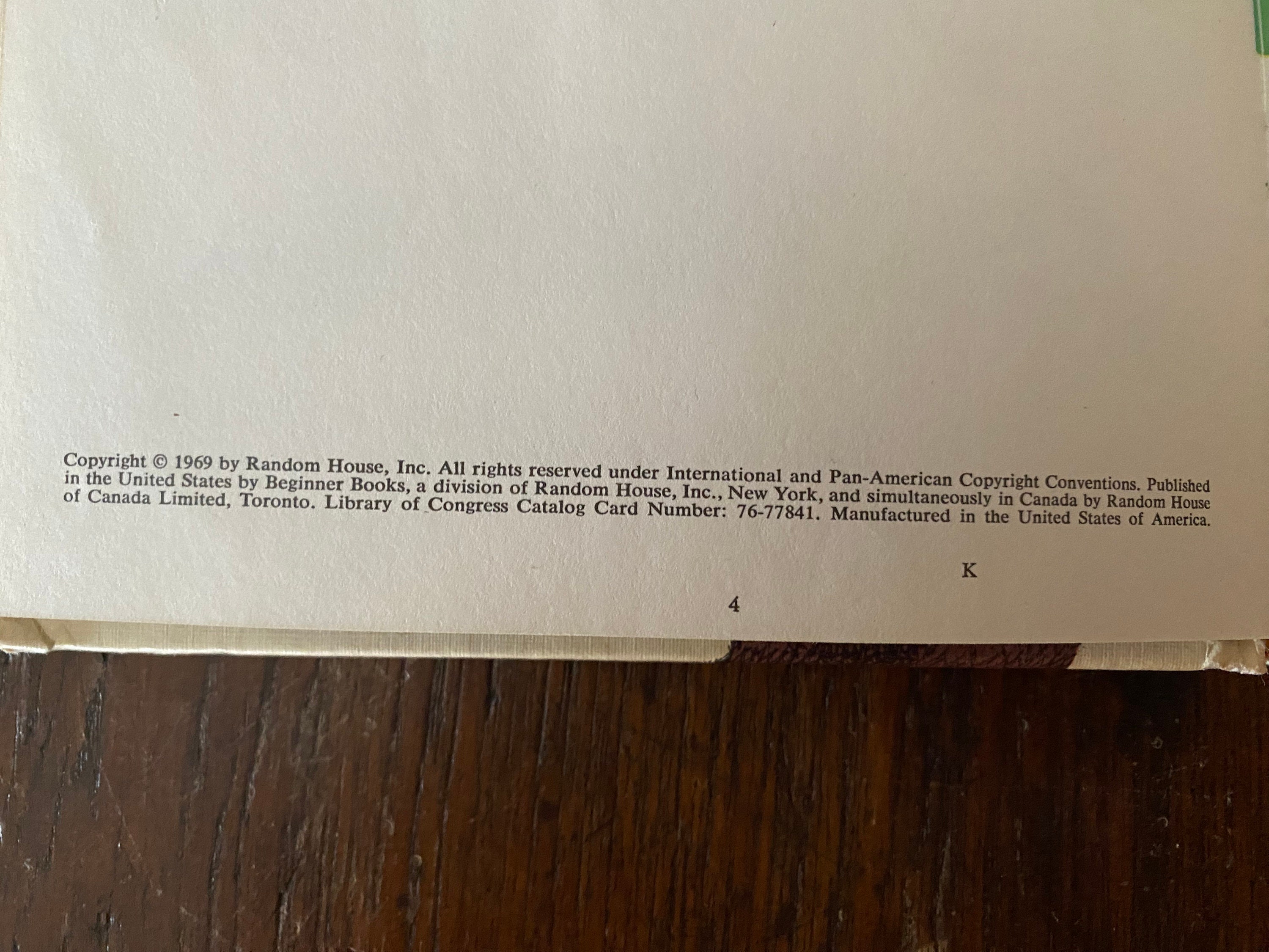 Vintage Dr. Seuss Hand, Hand, Fingers, Thumb by Al Perkins Vintage 1969 ...