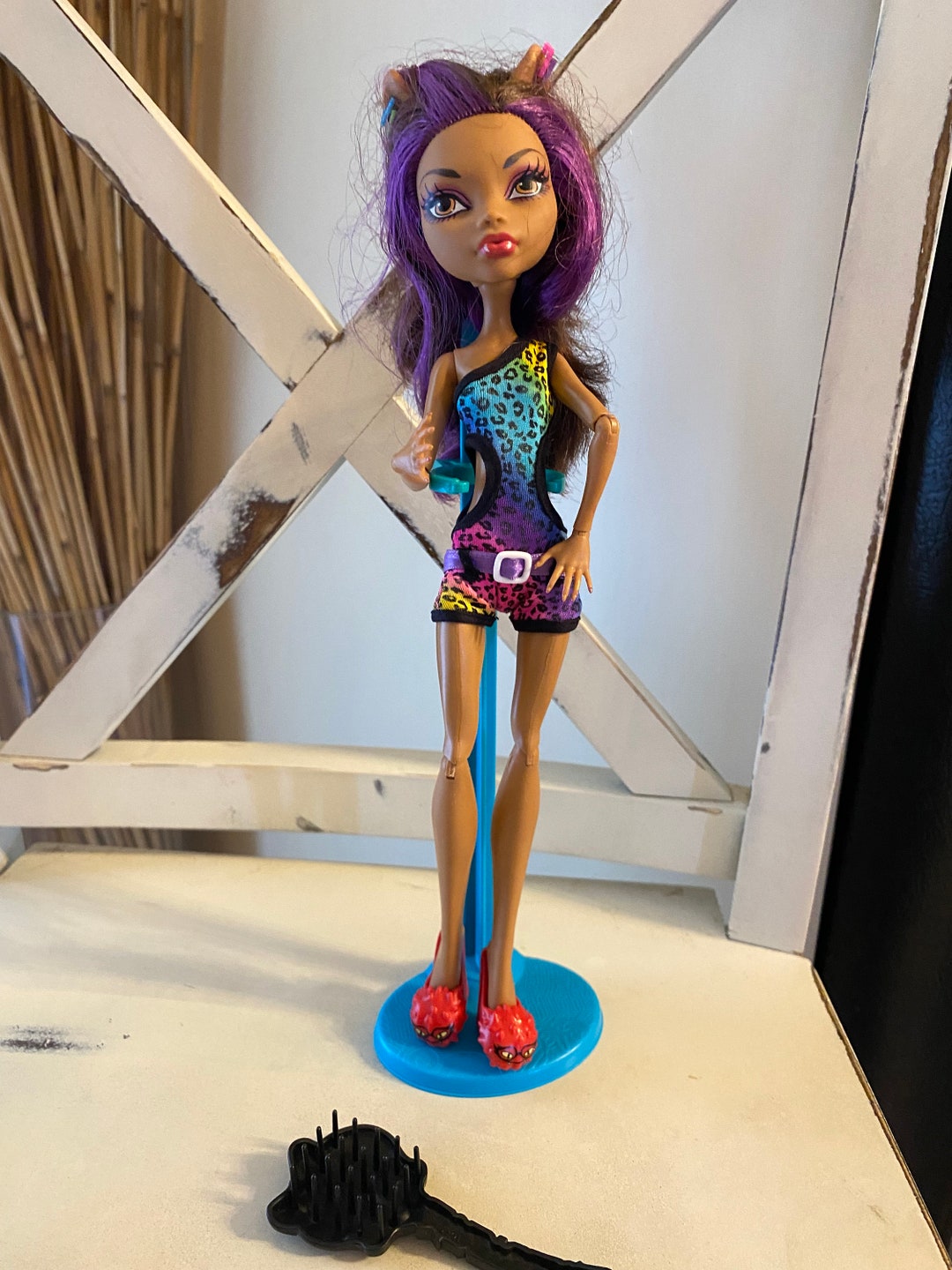 Monster High Gloom Beach Clawdeen Wolf Doll - Etsy