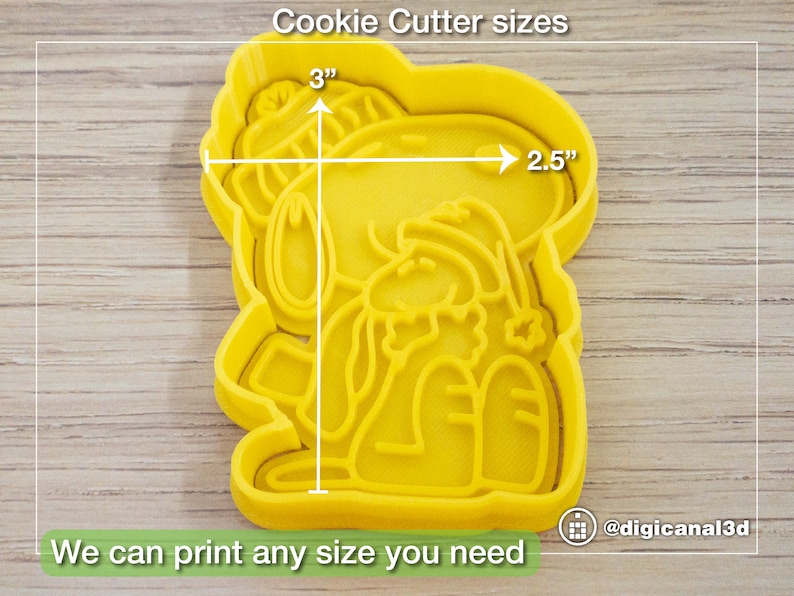 Christmas Snoopy Cookie Cutter Set of 6. Includes Snoopy - Etsy