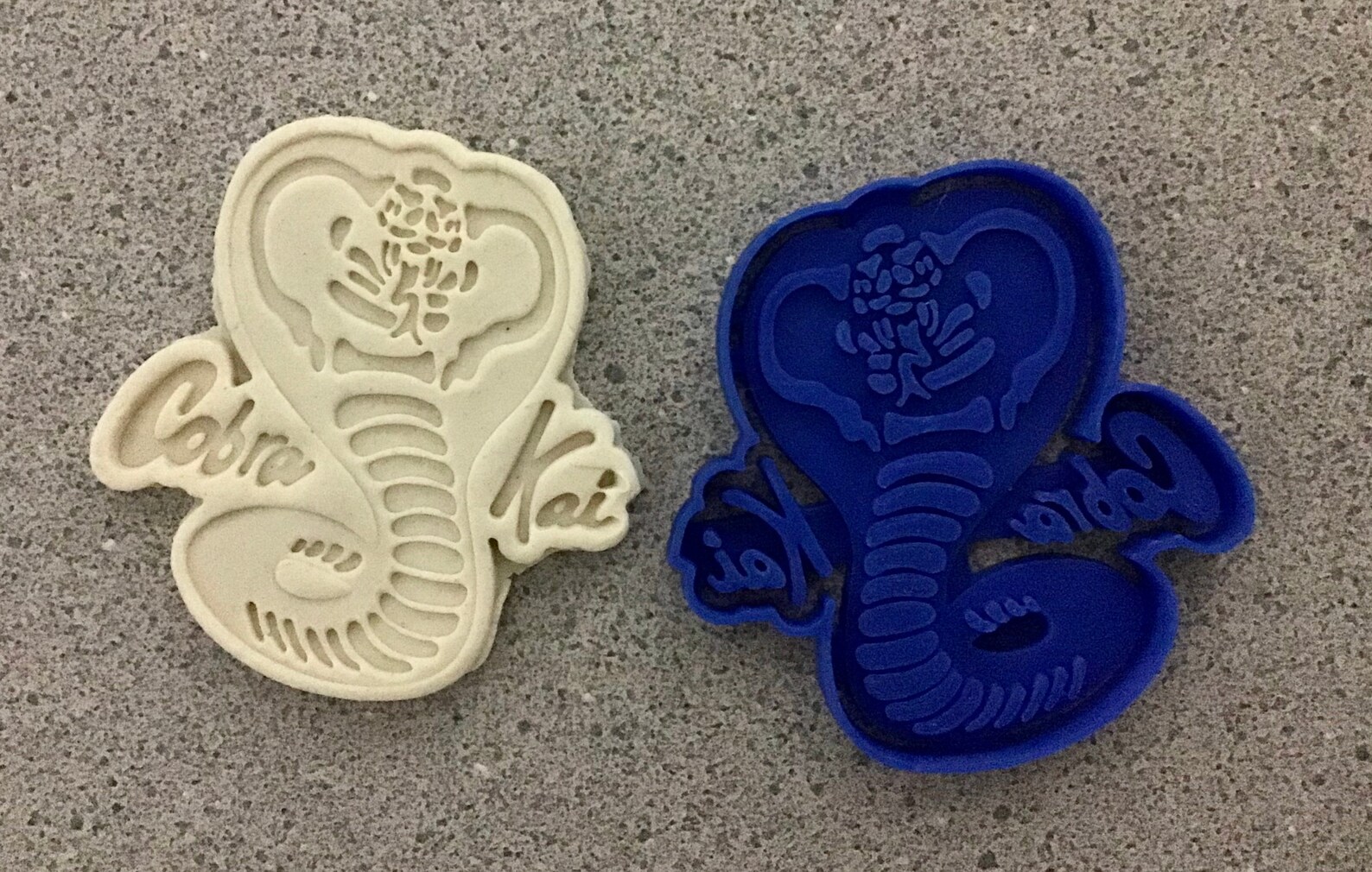 Cobra Kai Cookie Cutter : Strike First Strike Hard No Mercy . Karate ...