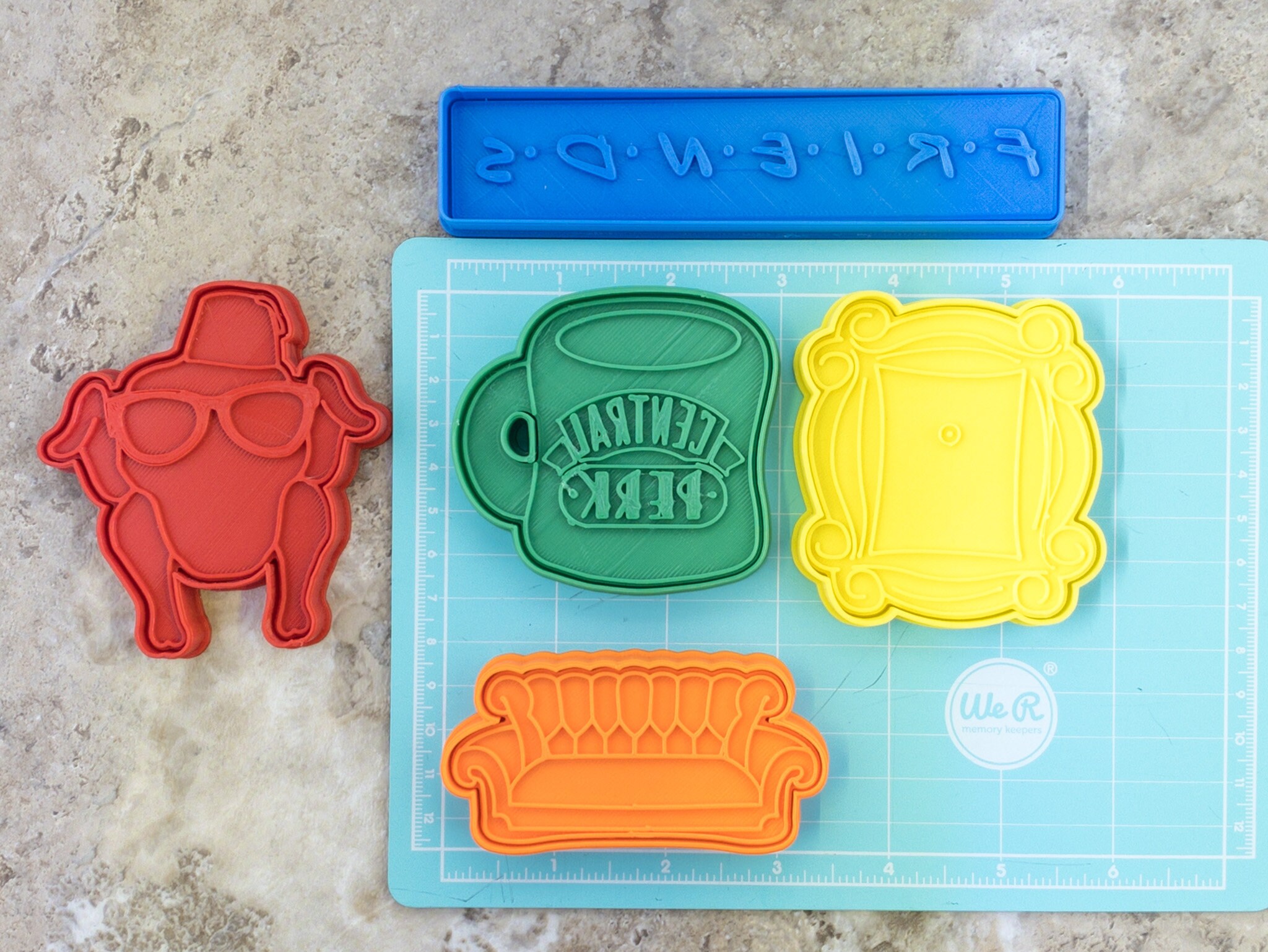 Friends Cookie Cutter Set . TV Series . Present for Friends - Etsy ...