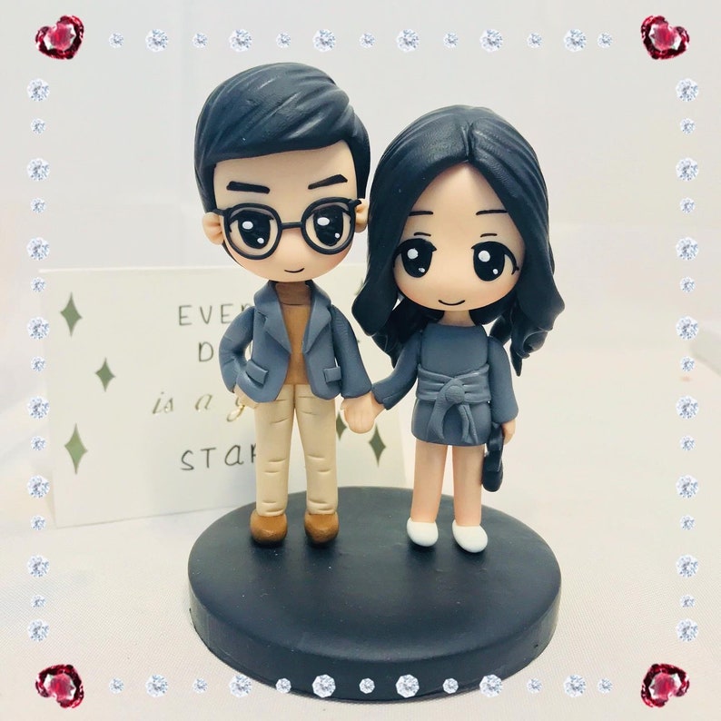 Handmade Personalized Figure Small Size Polymer Clay Character | Etsy