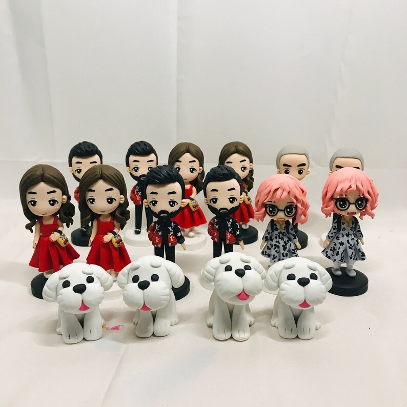 Handmade Personalized Figure Small Size Polymer Clay Character | Etsy