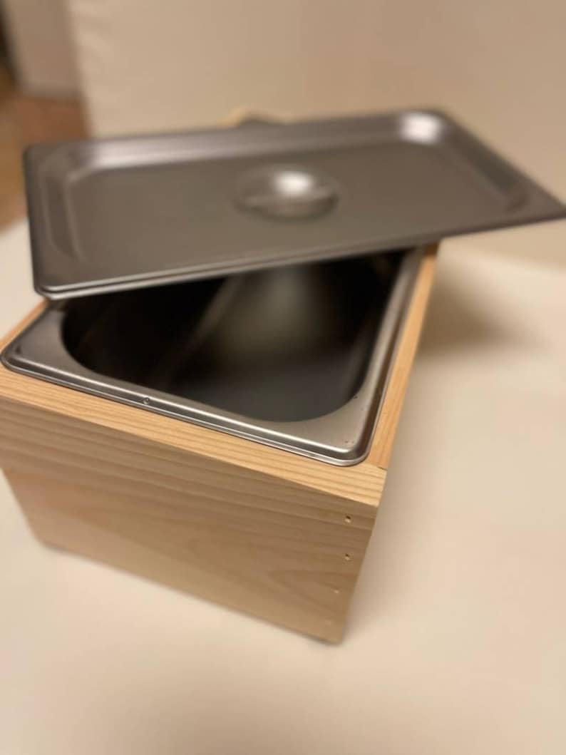 Kitchen Compost Bin Countertop Stainless Steel Insert W/lid - Etsy