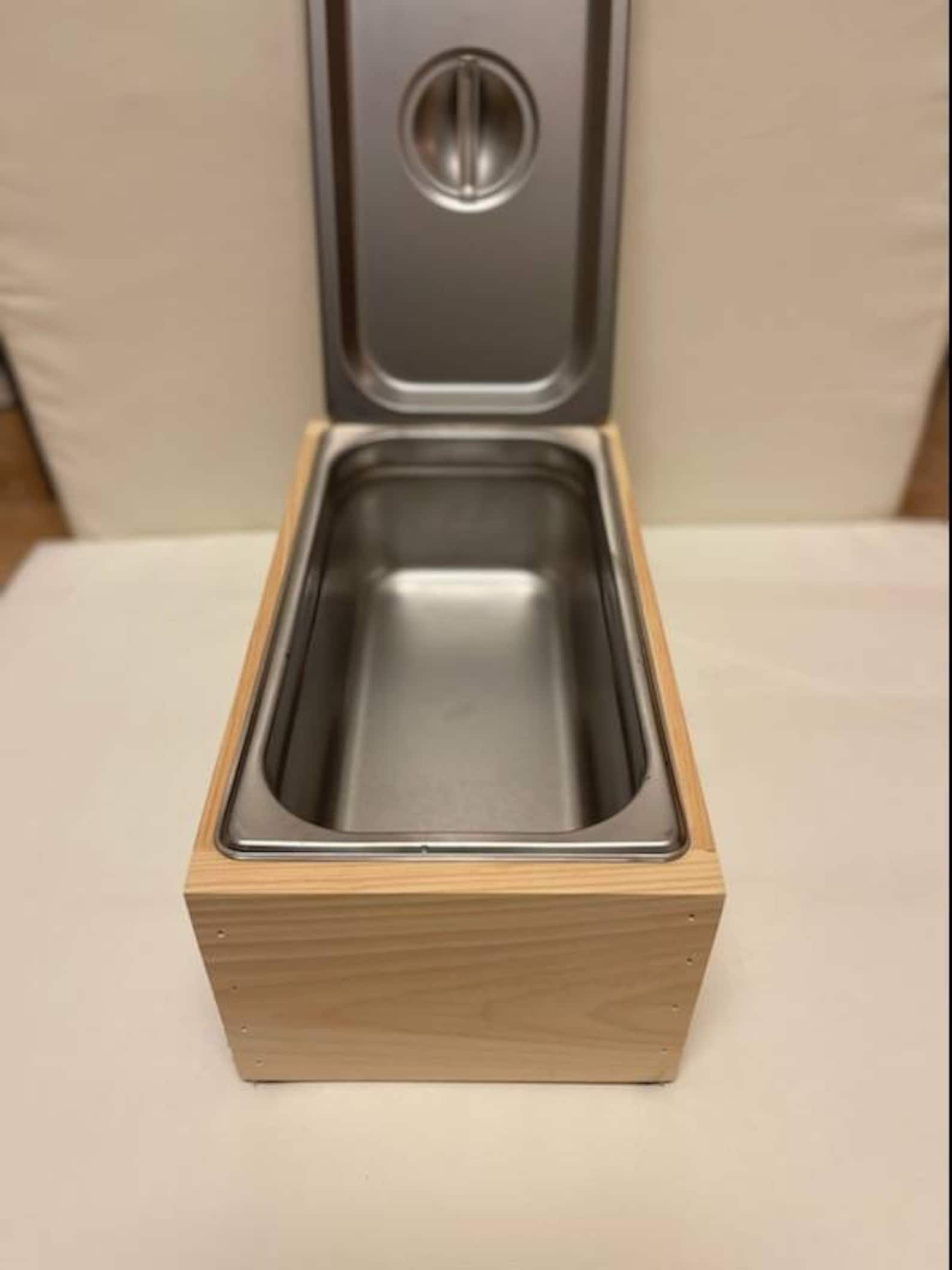 Kitchen Compost Bin Countertop Stainless Steel Insert W/lid - Etsy