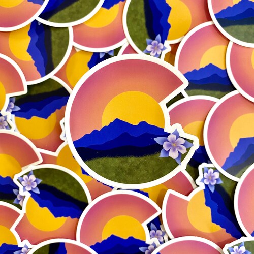 Colorado Sticker - Etsy