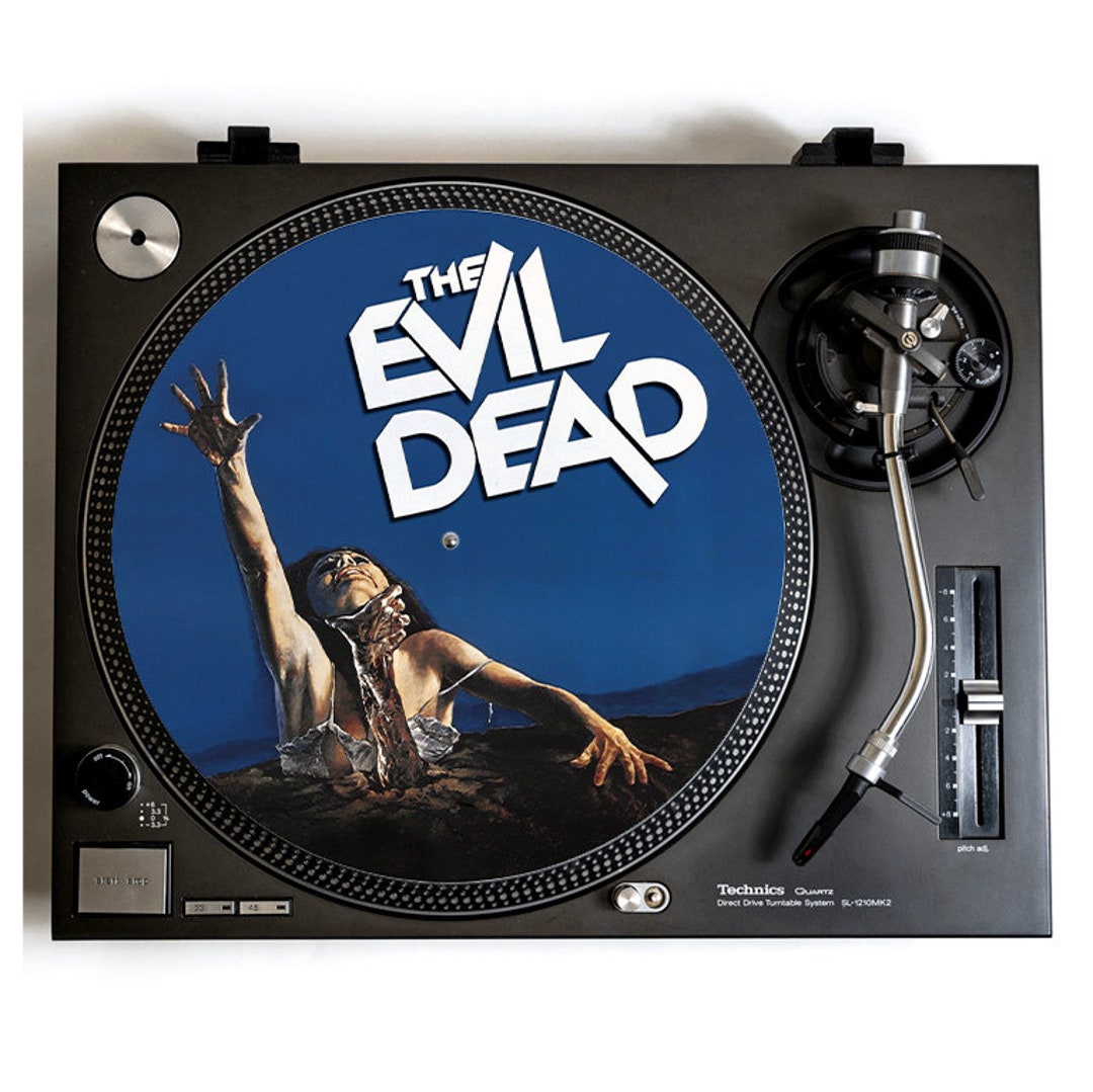 Evil Dead Turntable Slipmat for Vinyl Records, DJ Slip Mats ...