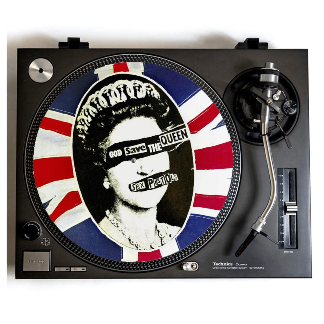 Sex Pistols Turntable Slipmat Vinyl Records Punk Rock - Etsy