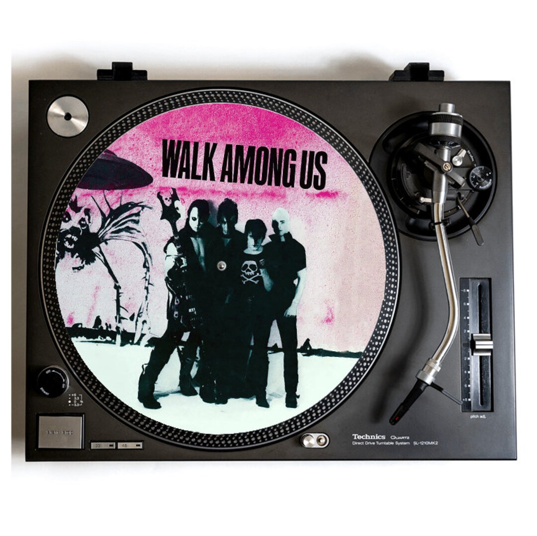 Misfits Walk Among Us Turntable Slipmat, Vinyl Records, Punk Rock ...