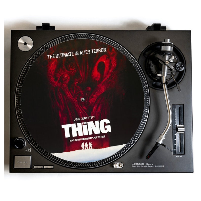 The Thing Turntable Slipmat for Vinyl Records, John Carpenter, Horror ...