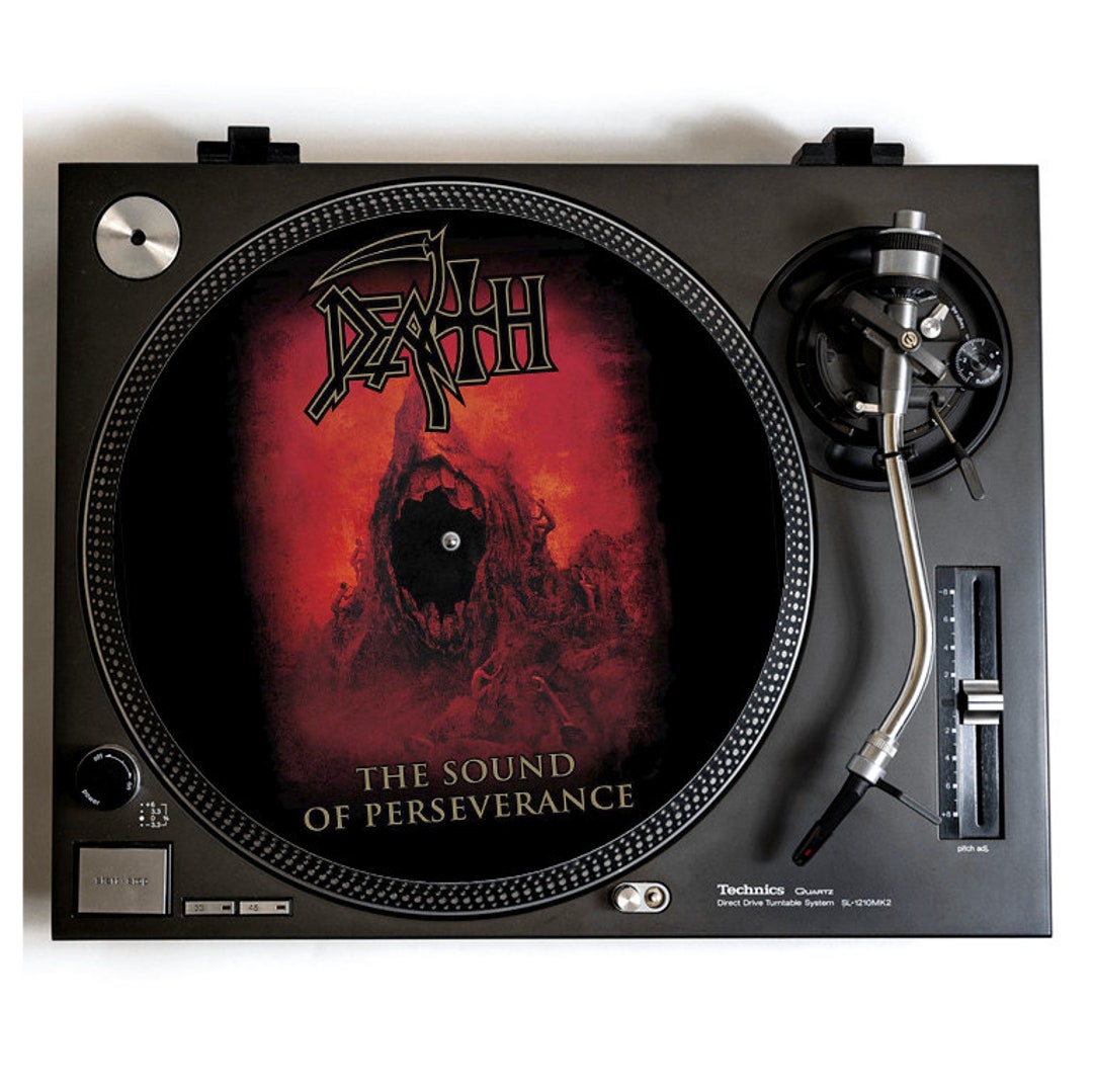 DEATH Band Turntable Slipmat for Vinyl Records, Death Metal, Chuck ...