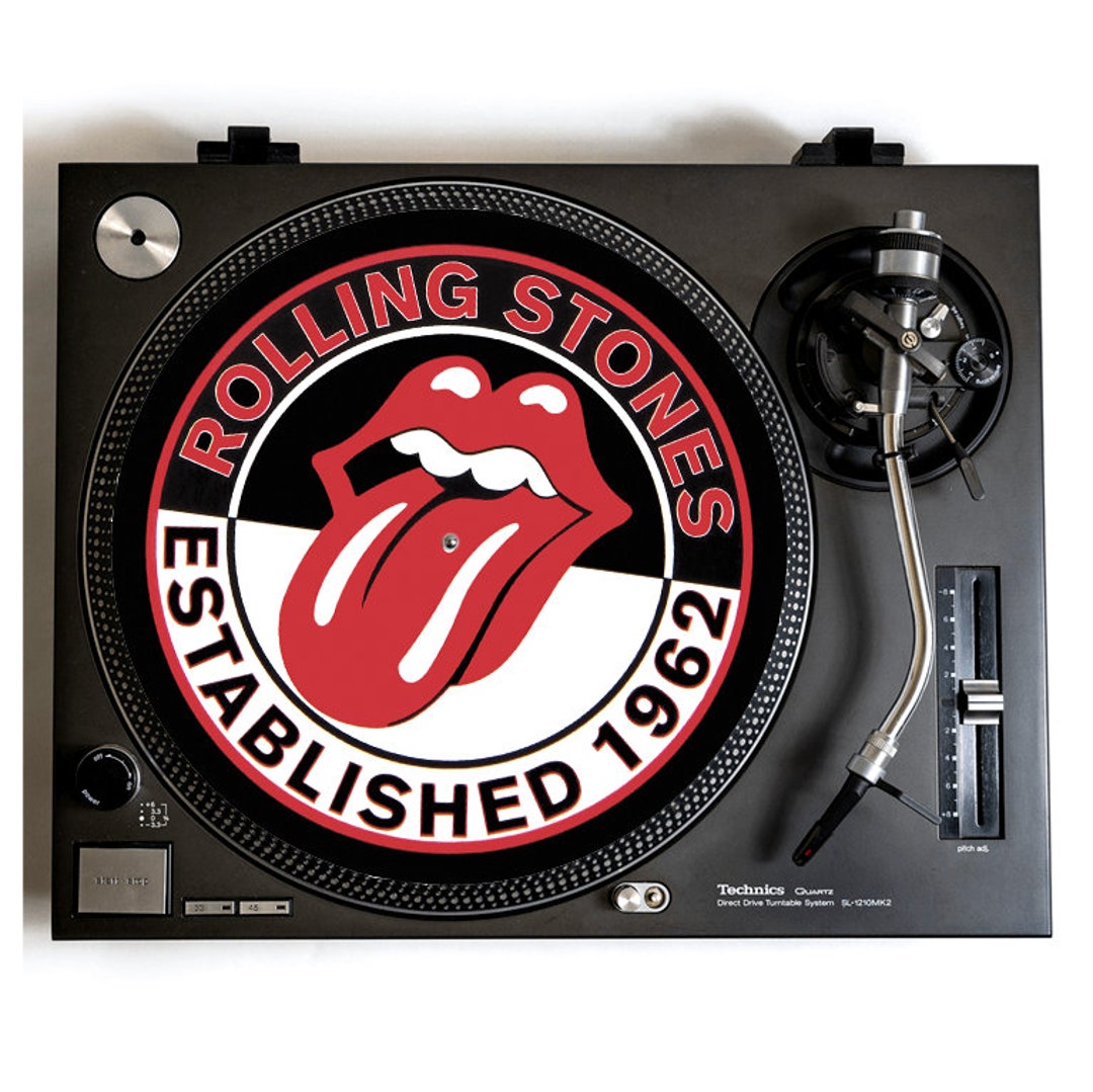The Rolling Stones Slipmat for Vinyl Turntable Records DJ Slip Mat Rock ...