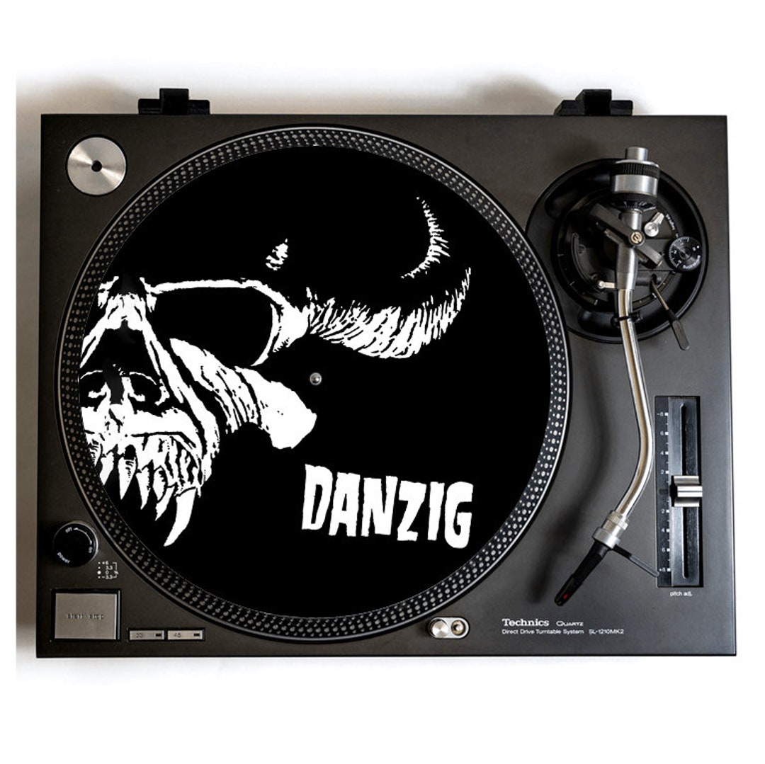 Danzig Turntable Slipmat, Vinyl Records, Punk Rock, Hardcore, DJ ...