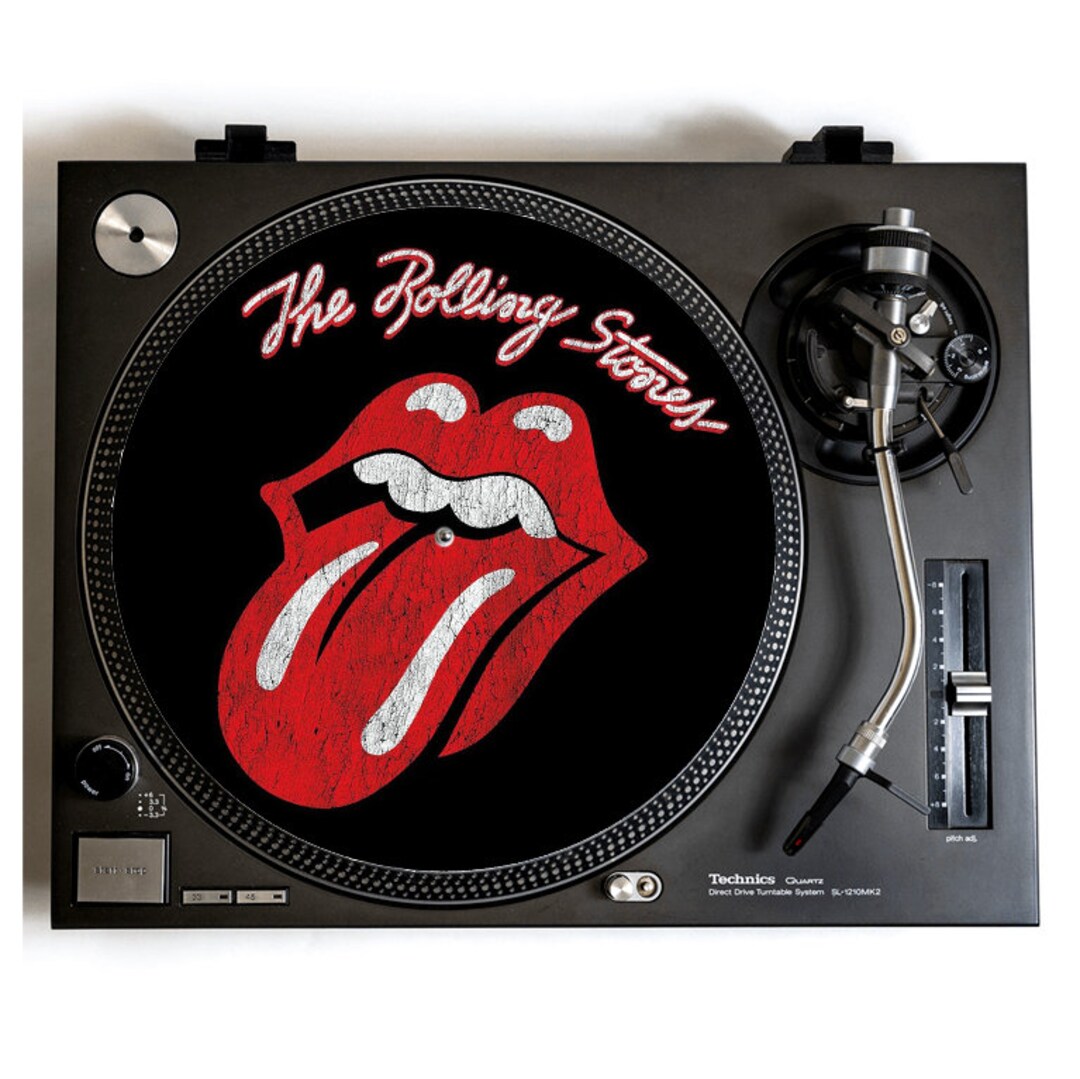 The Rolling Stones Slipmat for Vinyl Turntable Records DJ Slip - Etsy
