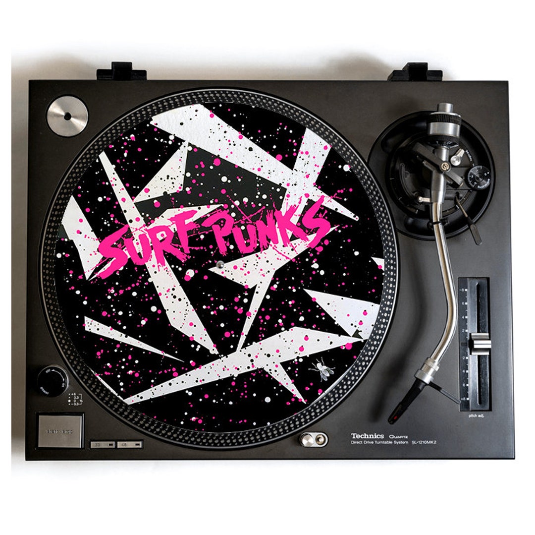 Surf Punks First Album Turntable Slipmat for Vinyl Records, DJ Slip Mat ...