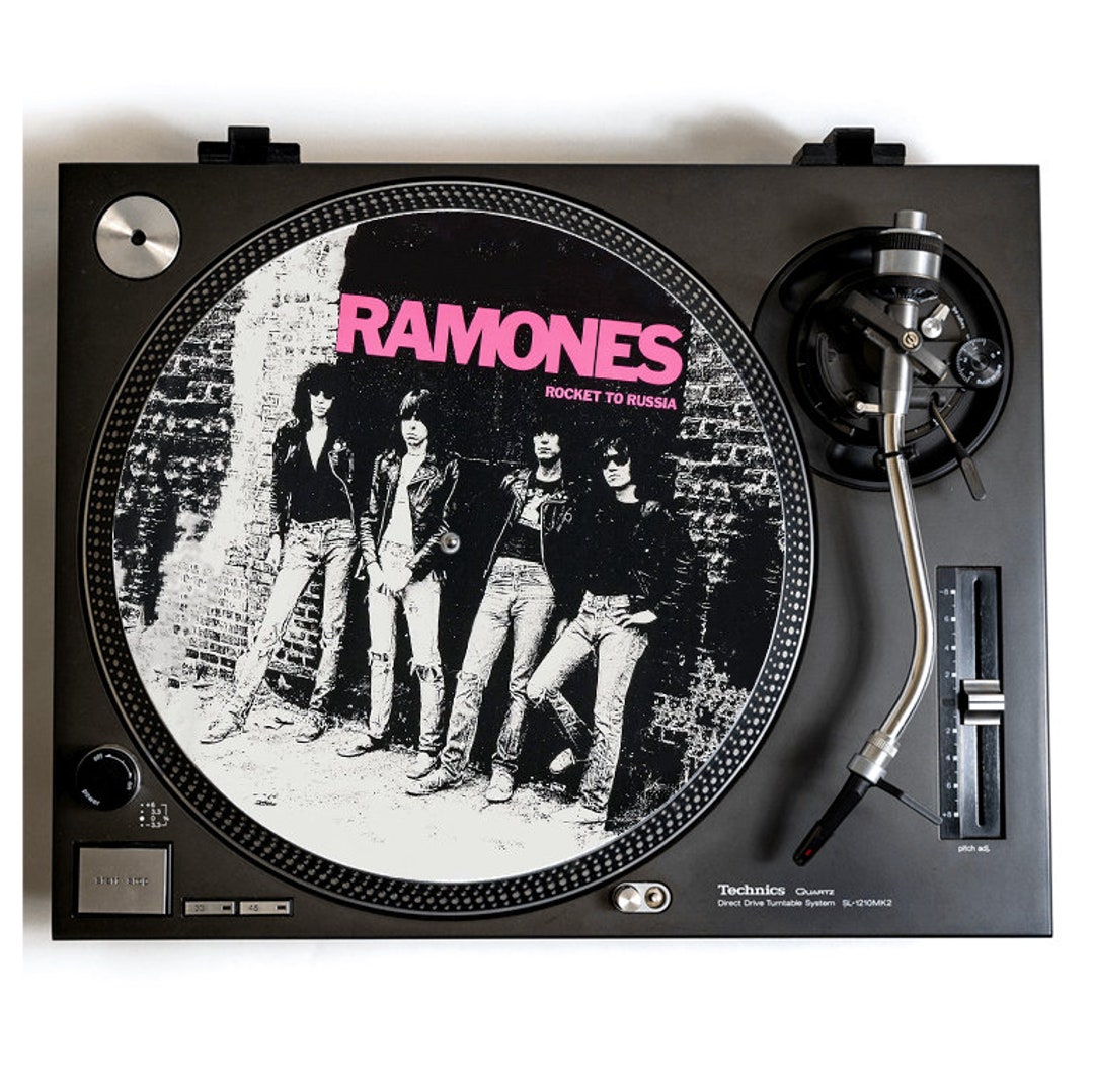 Ramones Turntable Slipmat for Vinyl Records, Custom Slip Mat, Punk Rock ...