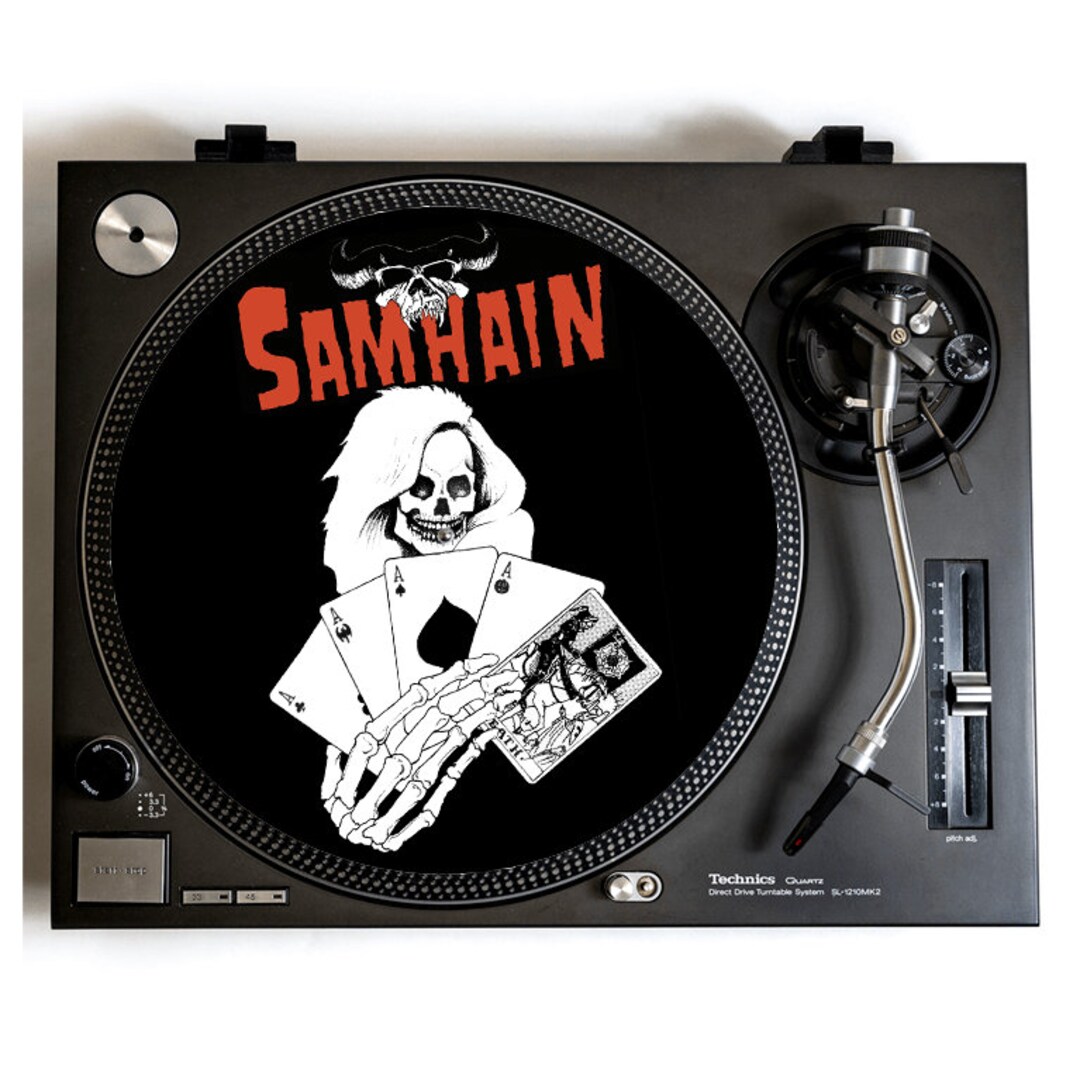 Samhain Turntable Slipmat for Vinyl Records Punk Rock Hardcore, DJ ...