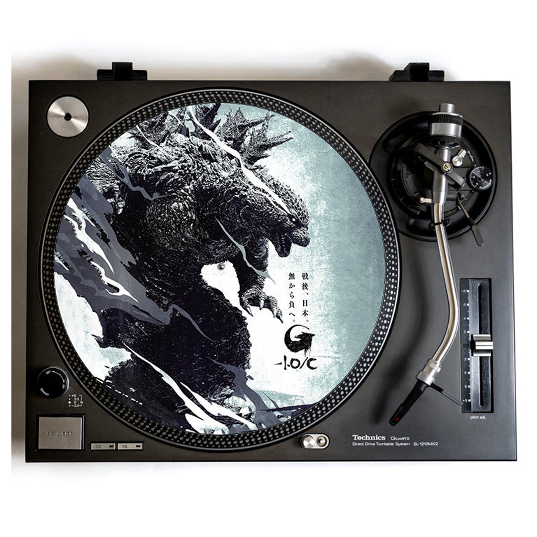 Godzilla Minus One Turntable Slipmat for Vinyl Records, DJ Slip Mats ...