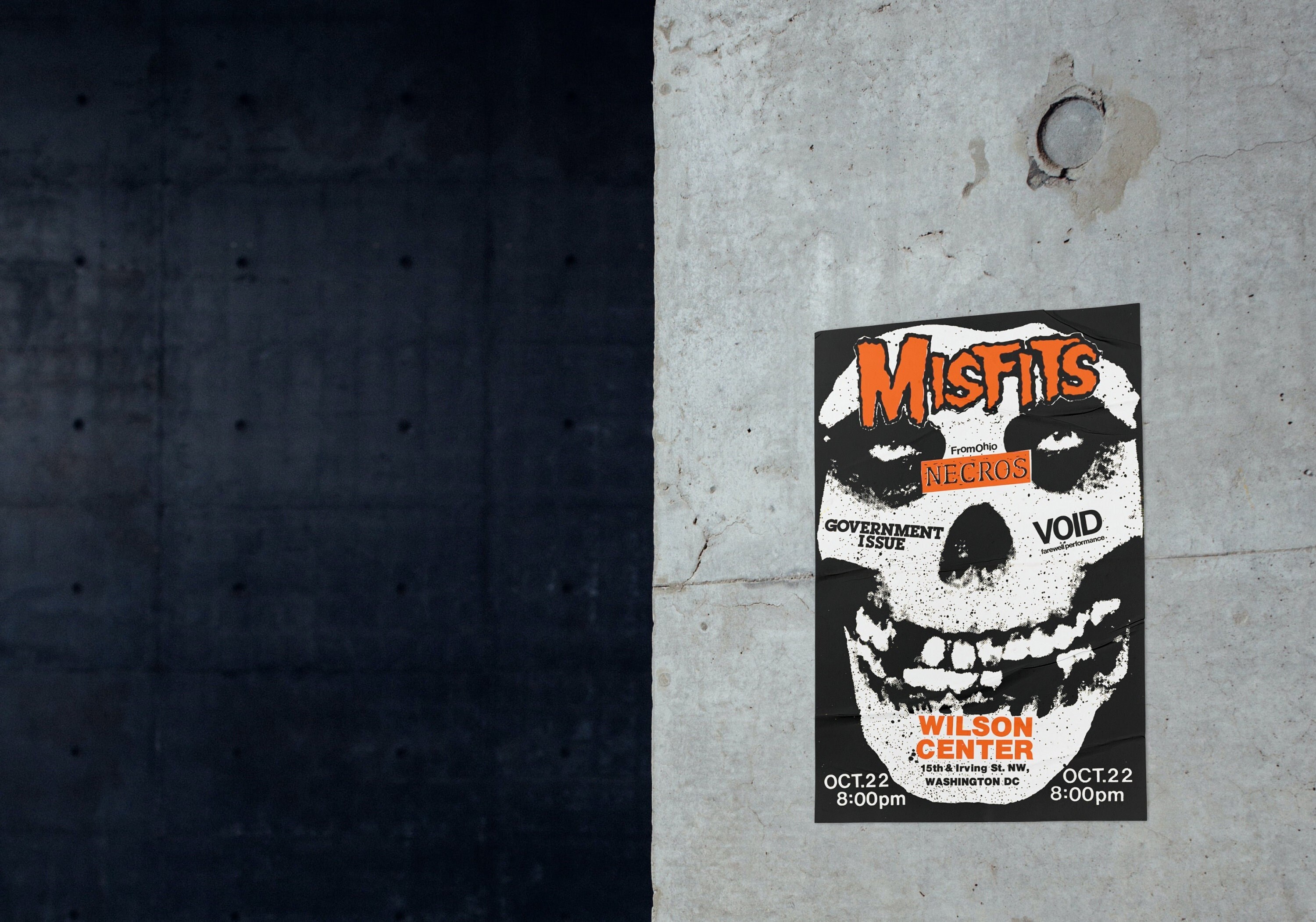 Misfits Logo Stencil